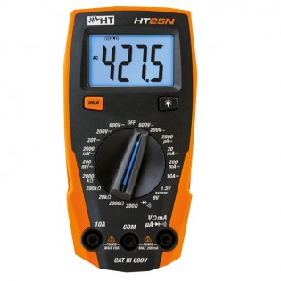 HT Italia Compact digital multimeter in CAT III HT25N