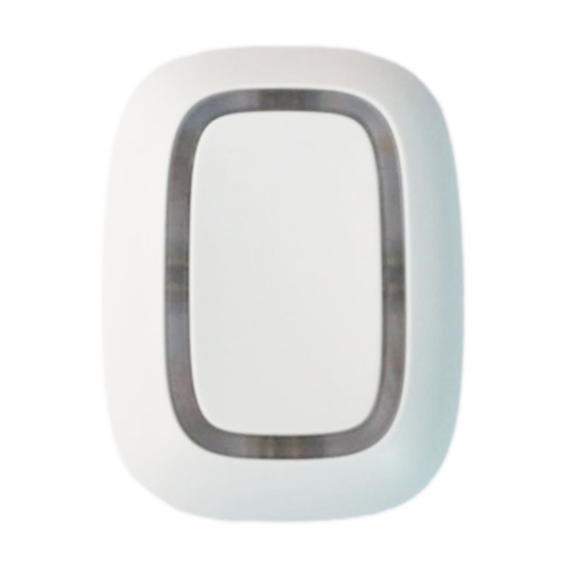 Wireless panic button Ajax Button Jeweller white